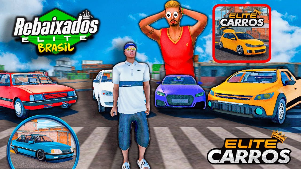 ESSE JOGO É PARECIDO COM O REBAIXADOS ELITE BRASIL! VÁRIOS CARROS ...