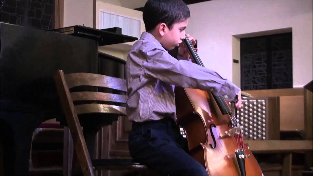 Max cello recital 011616 Breval - YouTube