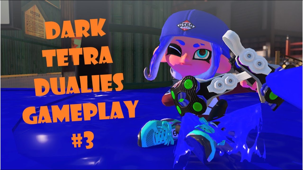Dark Tetra Dualies Gameplay #3 - Splatoon 3 | X-Battle (Splat Zones ...