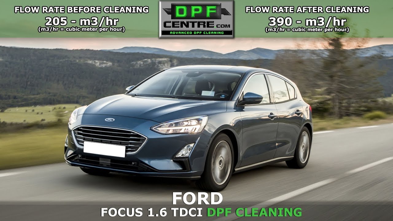 Ford Focus 1.6 TDCI DPF Cleaning - YouTube