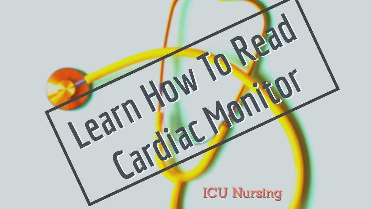 How to quickly learn to read a cardiac monitor - YouTube