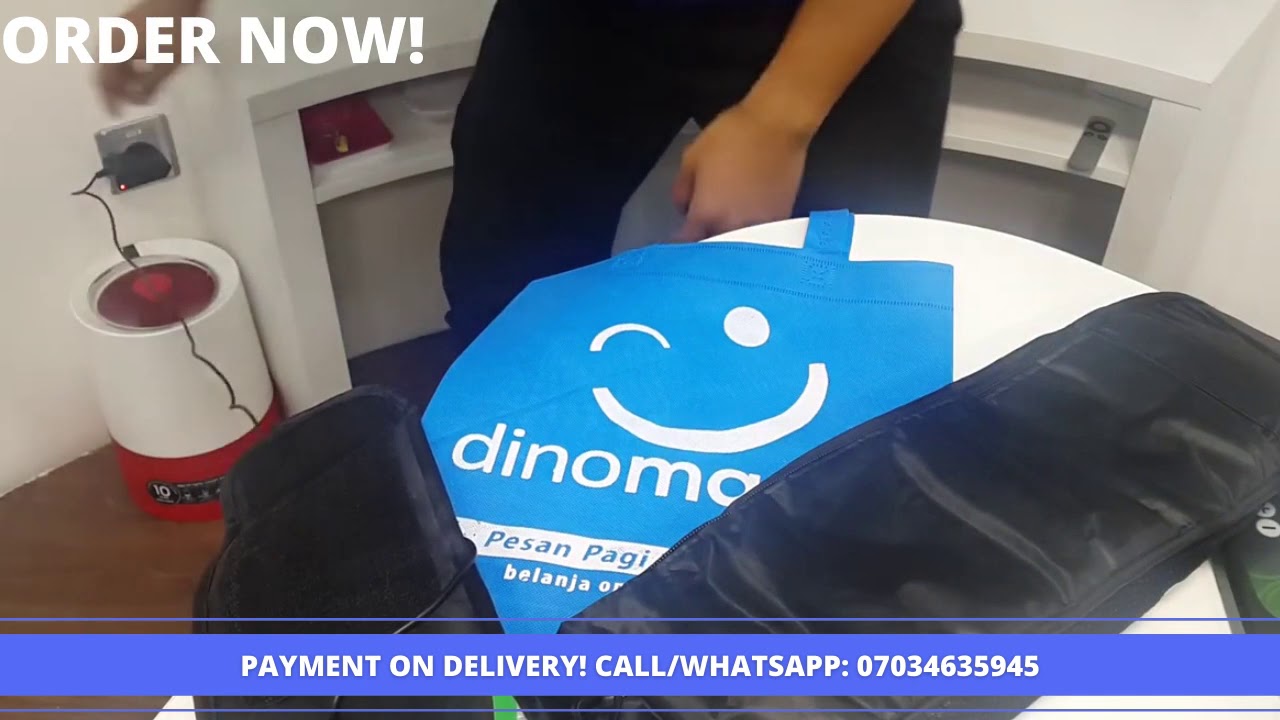 Amazing Vibroaction Slender Shaper Slimming Belt Massage Belt - YouTube