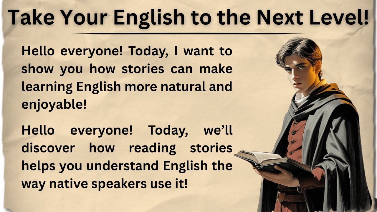 Learn English, English Through Story, Improve English Speaking, Graded ...