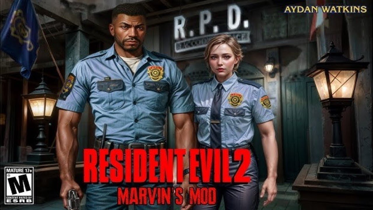 I FINALLY GOT TO PLAY | RESIDENT EVIL 2: "MARVIN'S MOD!" | PART 1 - YouTube
