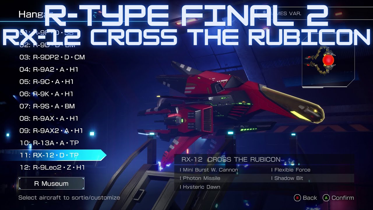 R-Type Final 2 | RX-12 Cross The Rubicon | Stage 7.2 (R-Typer 3 ...