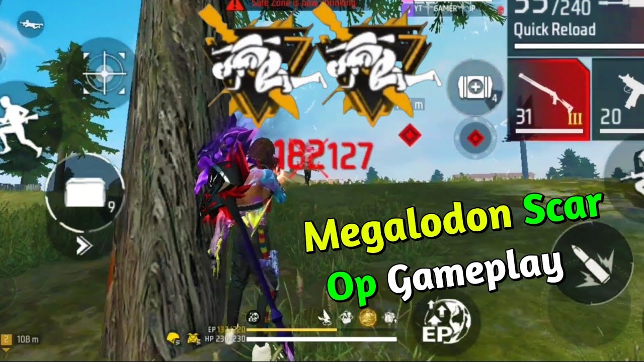 Free fire Br Rank Megalodon Alpha op gameplay - garena free fire 🔥 ...