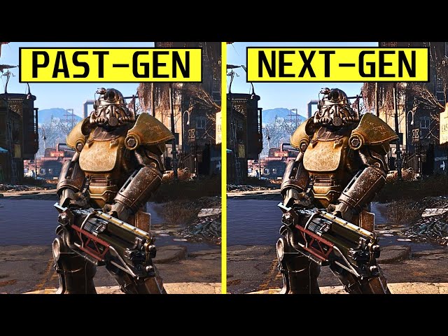 Fallout 4 Ps4 Pro 4k Patch Vs Normal With Pc Criticism