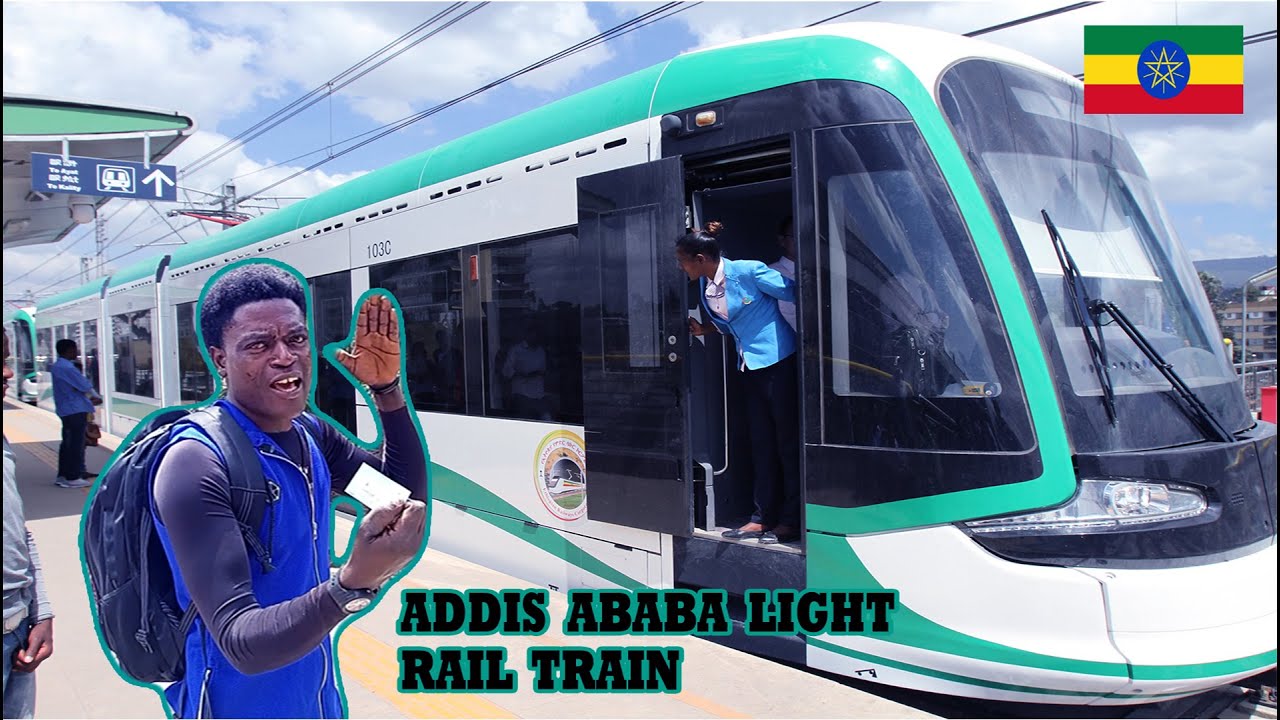 #Ethiopia Addis Ababa Light Rail Train, One of The Best In Africa - YouTube