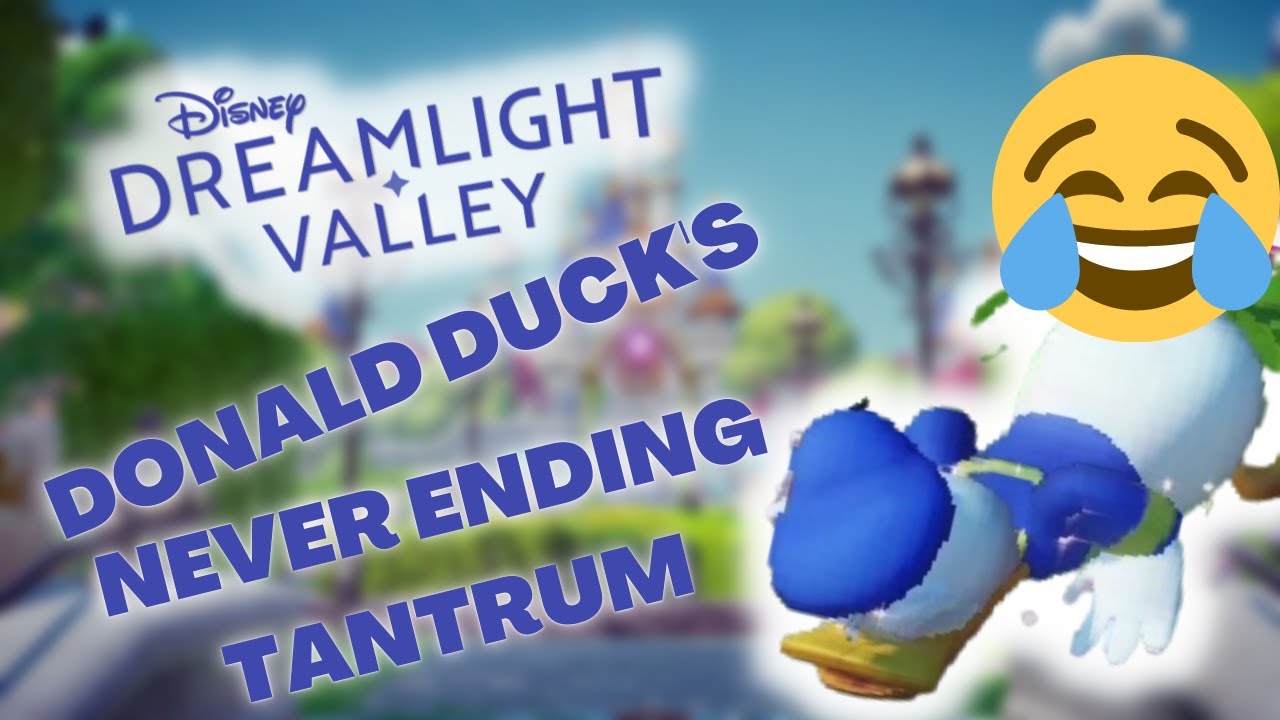 Donald Glitches into a Perpetual Temper Tantrum // Dreamlight Valley ...