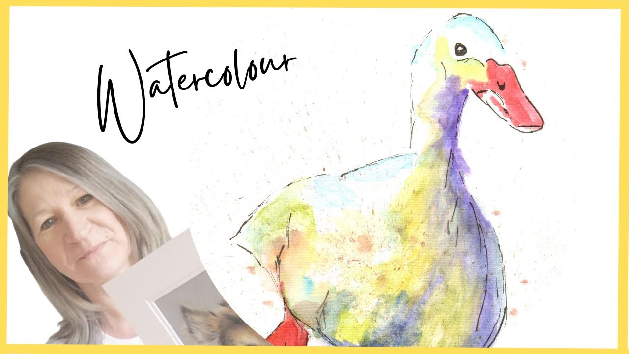 Learn Watercolours Instantly with Dizzy Goose's Real-Time Tutorial ...