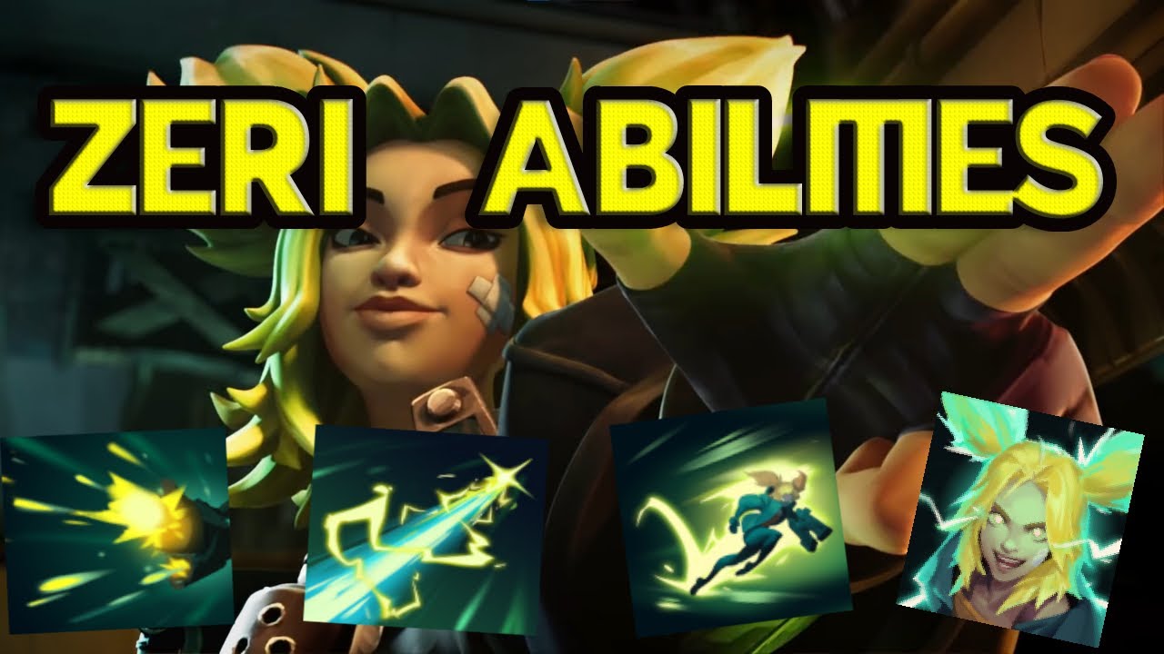 Zeri Ability Reveal | New Champion Zeri the Spark of Zaun 2022 - YouTube