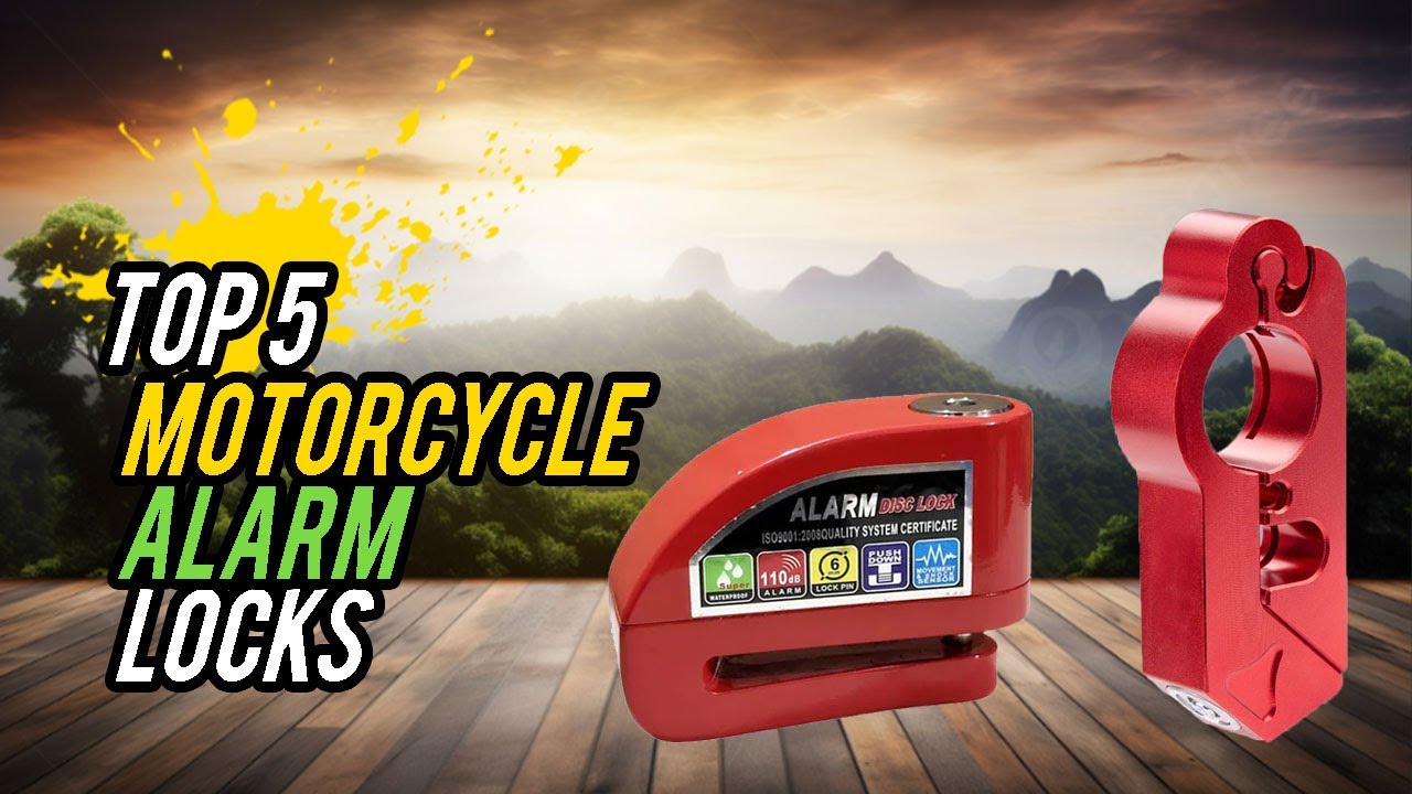 Top 5 Best Motorcycle Alarm Locks 2026 🔒 | Grip, Disc & Handlebar Anti ...