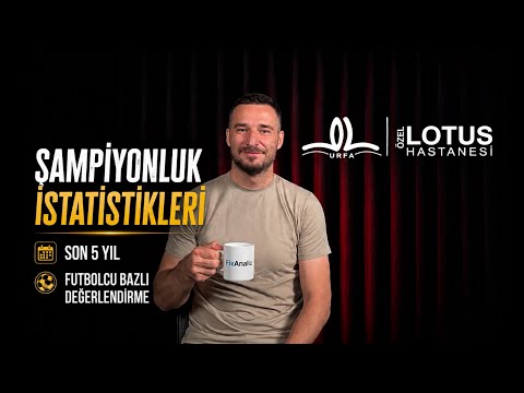 İstatistiklerle Şampiyonluk Baremi | Son 5 Yıl | Veri Yayını