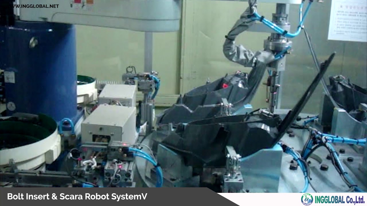 AUTOMATION_Bolt Insert & Scara Robot System - YouTube