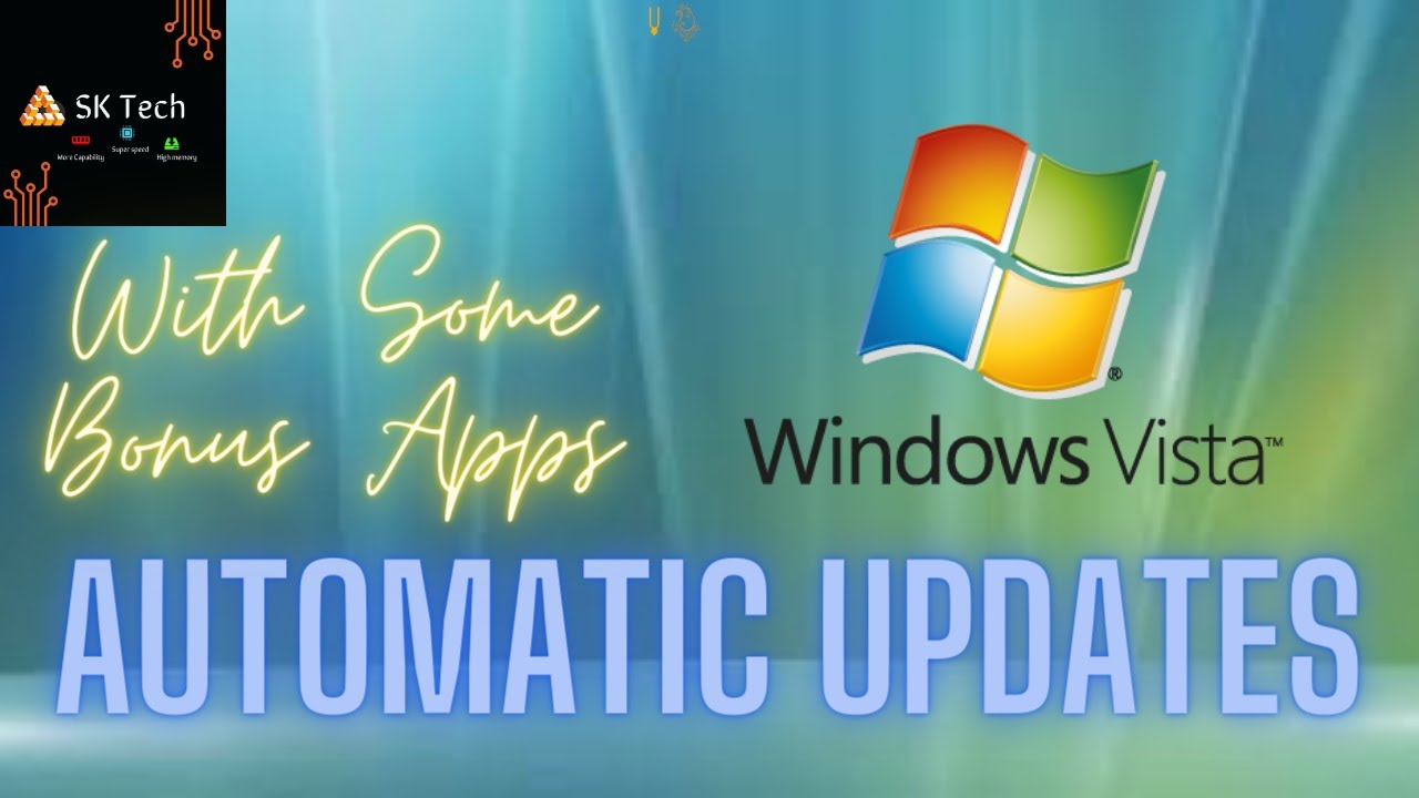 How to make automatic updates working for Windows Vista - YouTube