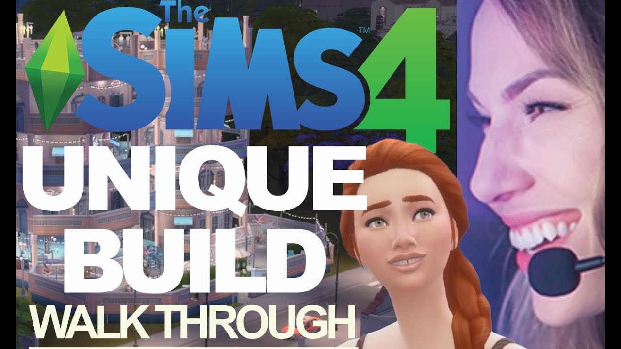 THE SIMS 4 [UNIQUE BUILD WALK THROUGH] - YouTube
