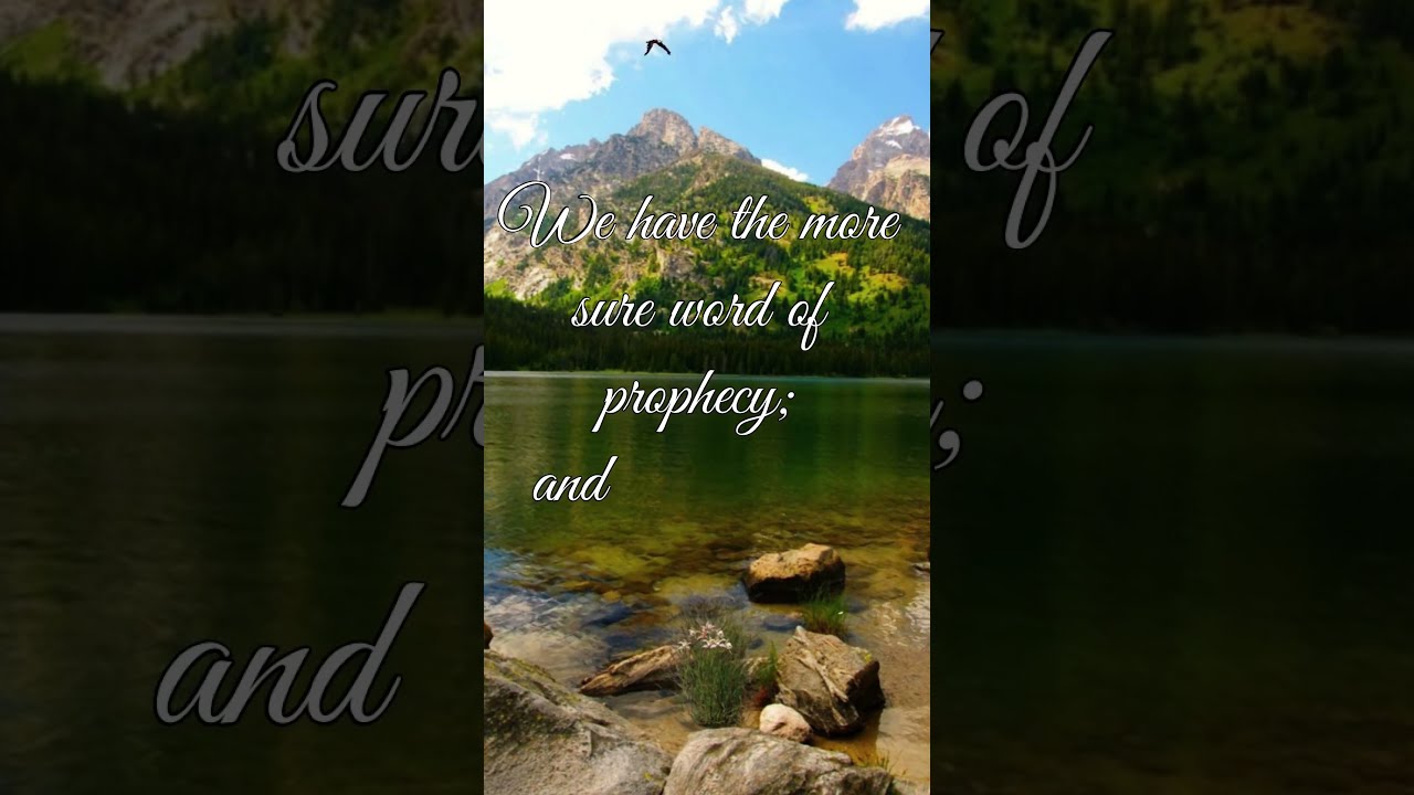 2 Peter 1 Verse 19 YouTube 2 Peter 1 Verse 19 YouTube