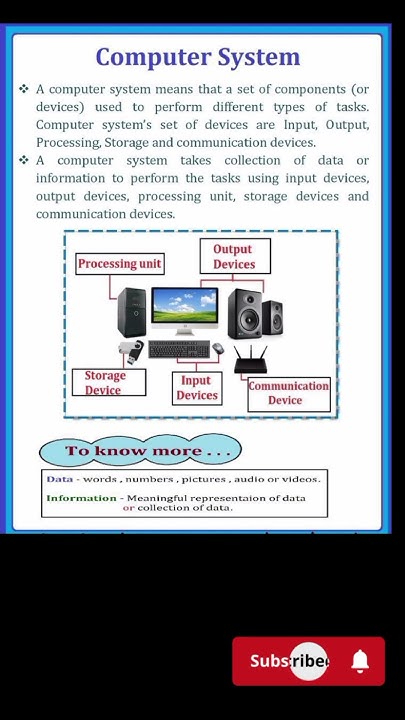 computer system #viralshort #computereducation #trendingshorts #computerzone - YouTube