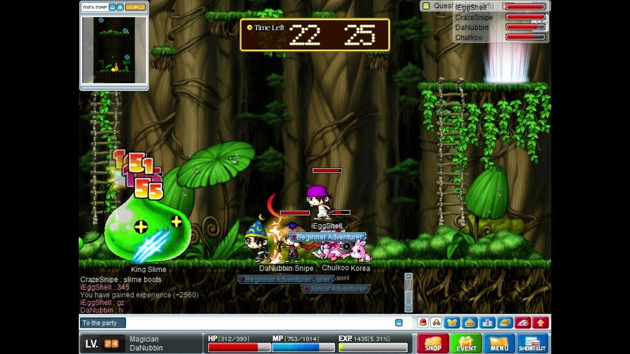 Maplestory Nostalgia Kerning City PQ (Party Quest) - YouTube