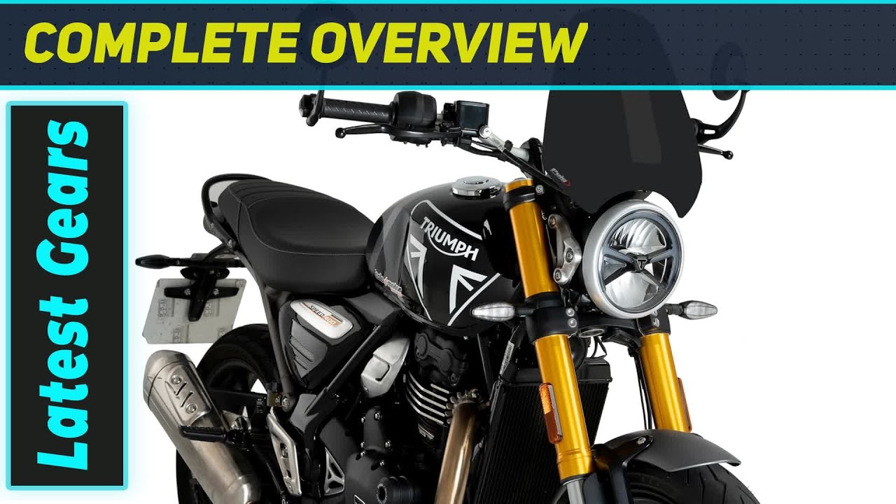 Triumph Scrambler 400X/Speed 400: Amazing Sport Windshield! - YouTube
