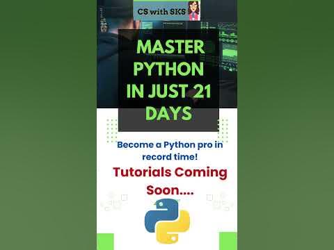 Master Python in just 21 days! Unlock your Coding potential!! #shorts # ...