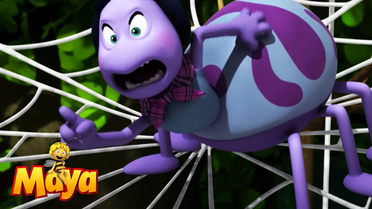 Flip Needs The Angry Spider's Thread! - Maya the bee🍯🐝🍯 - YouTube
