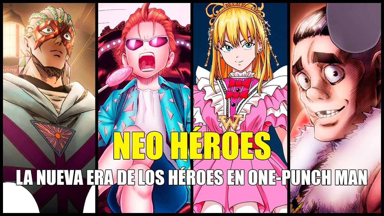 ¿Quiénes son los NEO HÉROES? 🤔 | ONE PUNCH MAN - YouTube