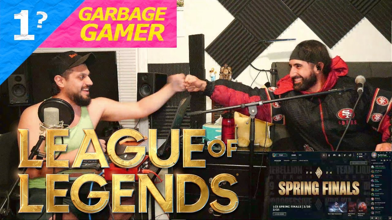 Garbage Gamer FIRST TIME playing League of Legends! - YouTube