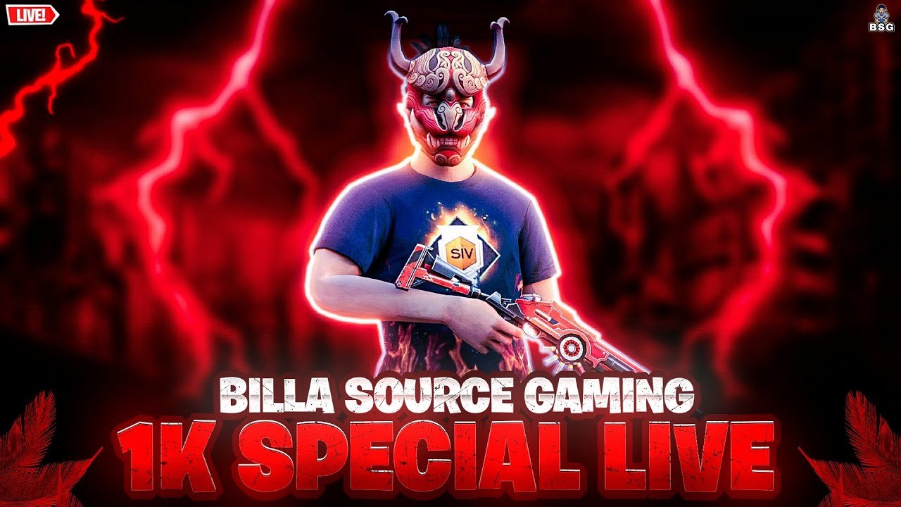 BILLA SOURCE GAMING 1K SPECIAL LIVE ROAD TO 2K TELUGU ...