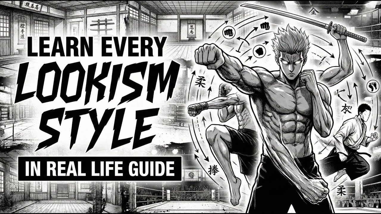 How to Learn Every Lookism Fighting Style in Real Life (Complete Master ...