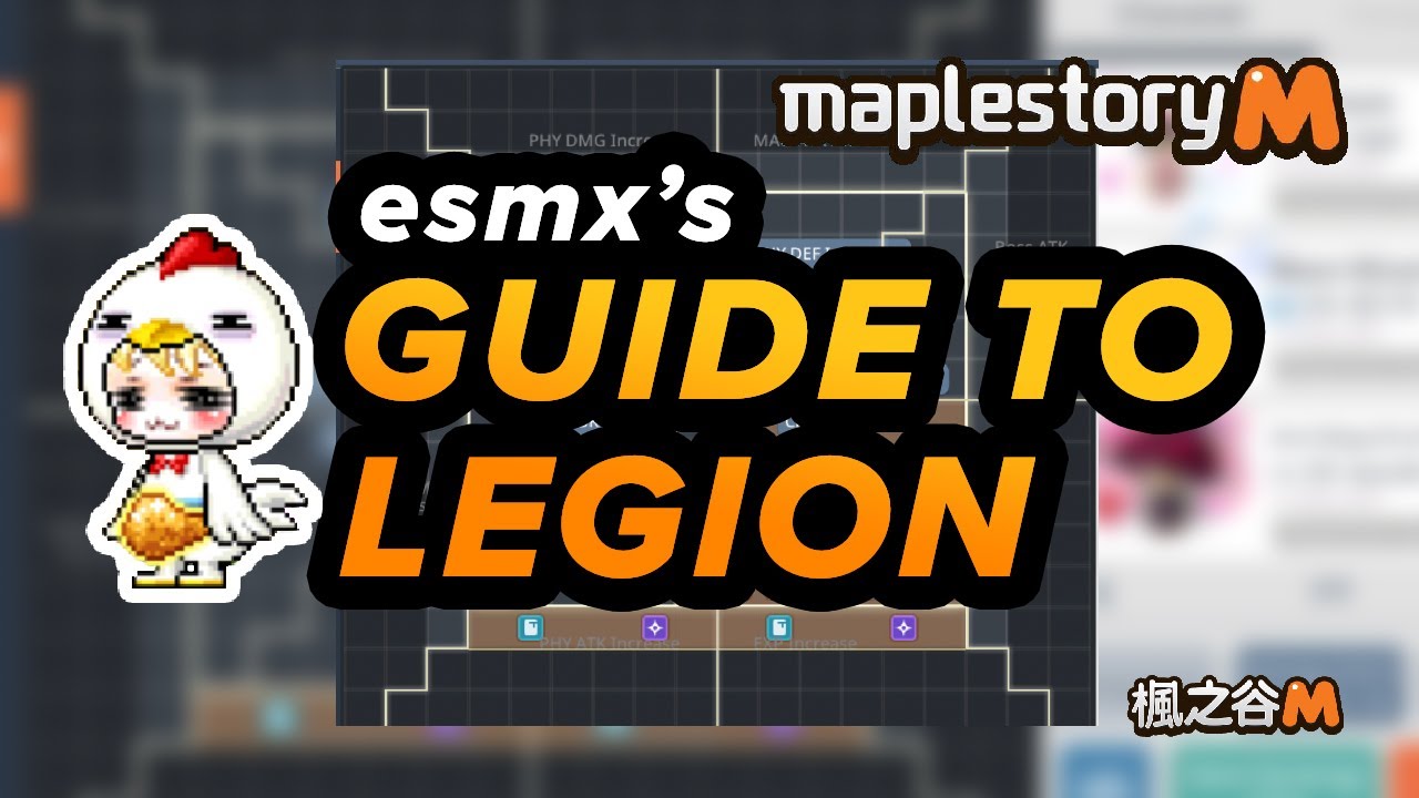Maplestory M / 楓之谷M - Full Legion guide and how to farm Legion Coins ...