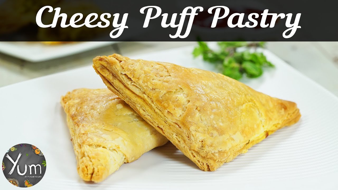 Cheesy Puff Pastry | Cheesy Puff Pastry Recipe | How to make Cheesy ...