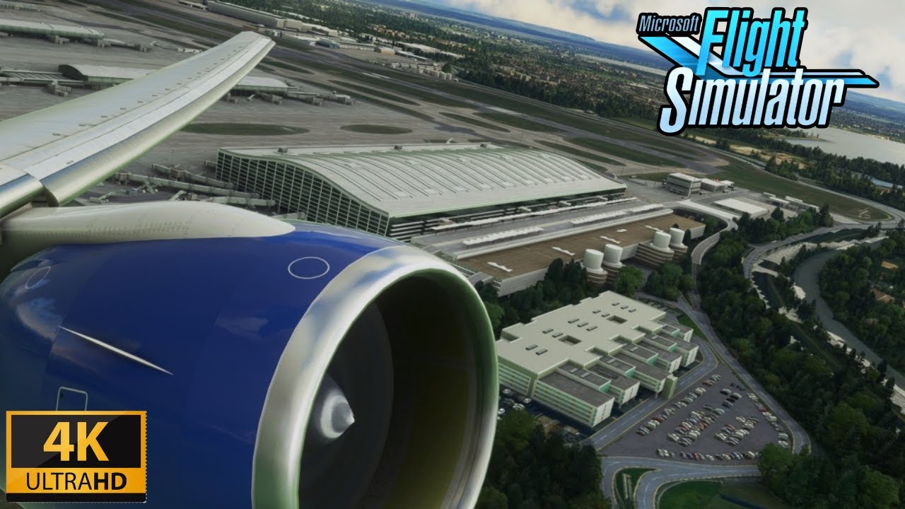 (4K) British Airways 777-300er Take-off from London Heathrow ...