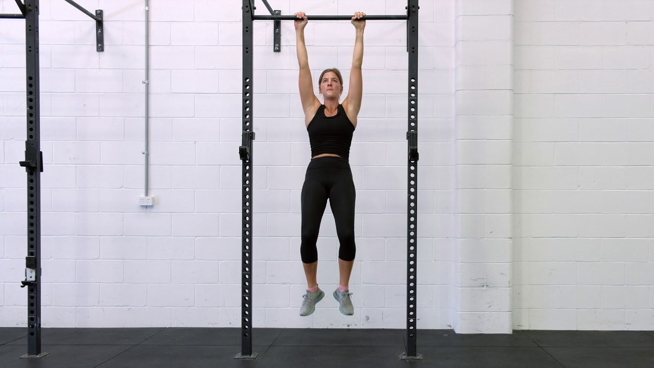 Hanging Ab Raises - YouTube