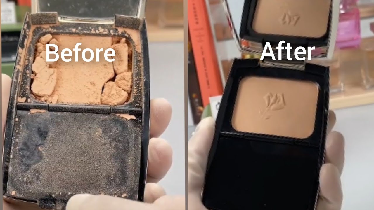 Relaxing make-up repair videos//Clean & restore cosmetic repair video ...