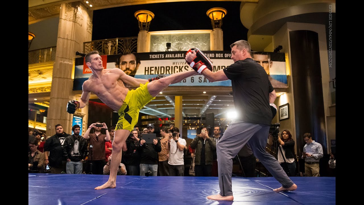UFC Fight Night 82: Stephen Thompson Workout Highlights - YouTube