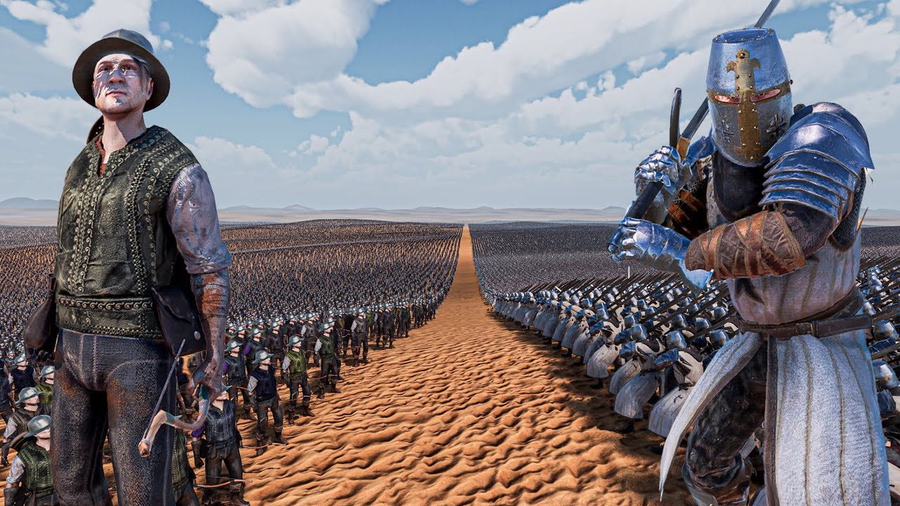 500.000 ARCHERS vs 1 MILLION HEAVY KNIGHTS - Ultimate Epic Battle ...