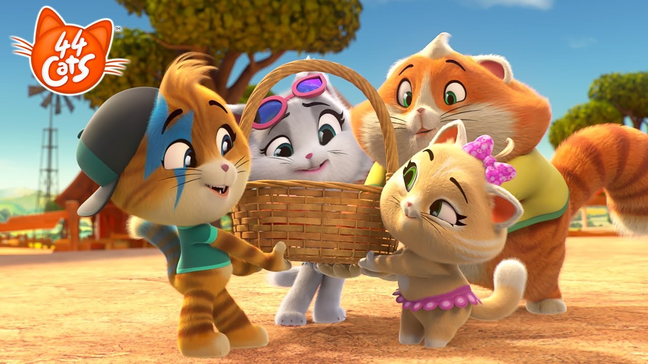 44 Cats | Ready for a new adventure? Let's go to the farm! 🚜🥕 - YouTube