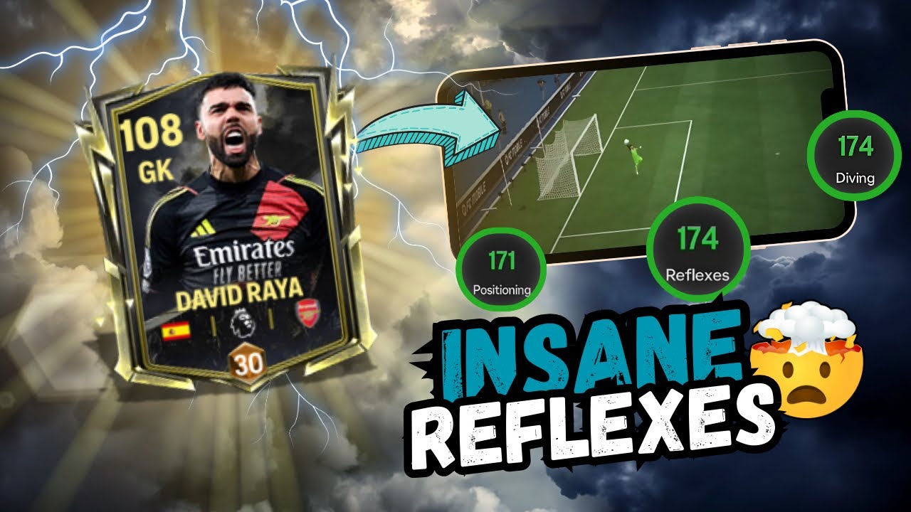 103 OVR DAVID RAYA FC MOBILE REVIEW | DAVID RAYA FC MOBILE ...