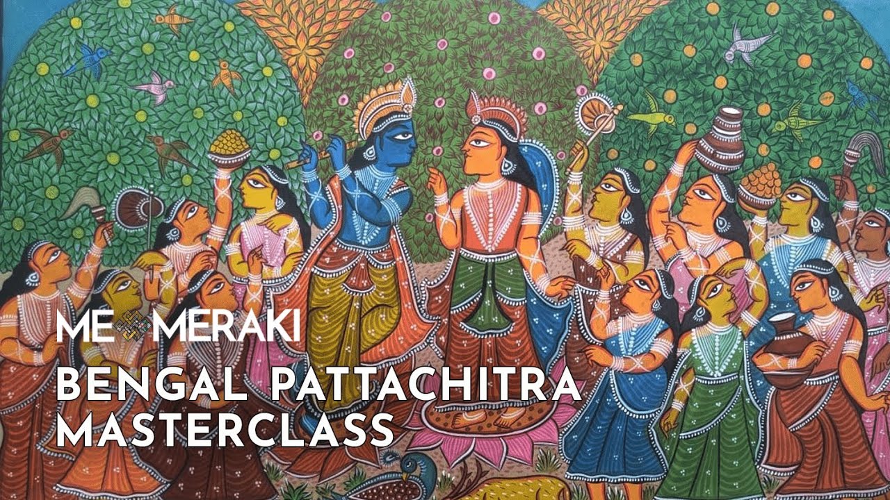 Learn Bengal Pattachitra with MeMeraki | Beginner Friendly Bengal ...
