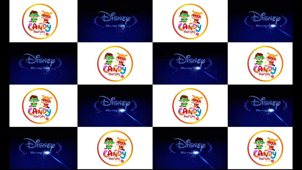Candy Heroes and Disney blu ray logo intros plays over million times ...