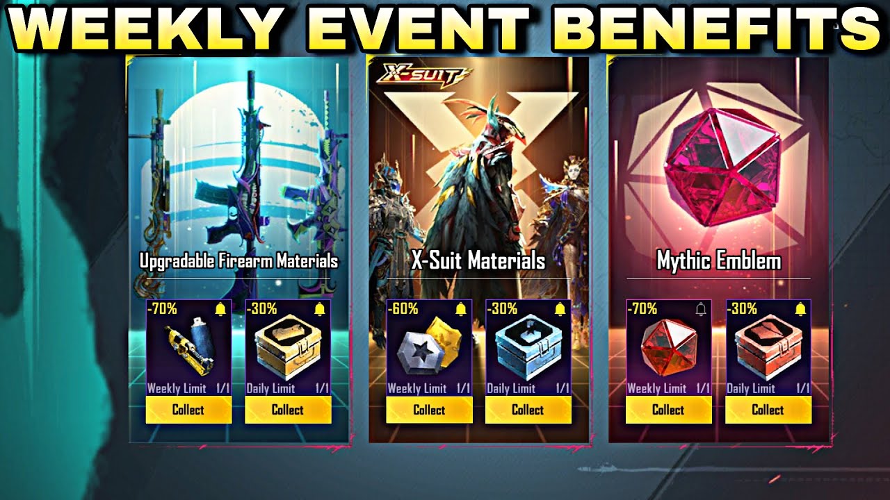 MATERIALS PACK EVENT EXPLAIN IN PUBG MOBILE | PUBG MOBILE SALE DEAL ...