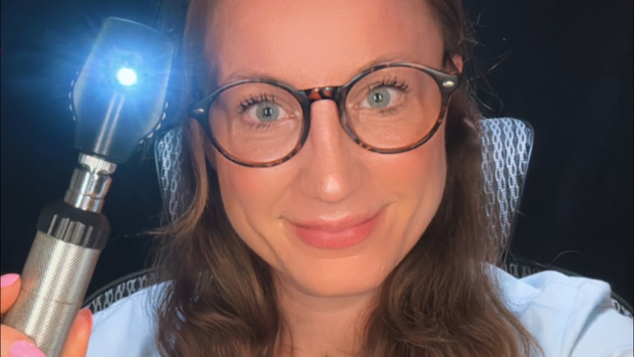 👩🏻‍⚕️ ASMR Sleep Doctor medical roleplay physical eye exam personal ...