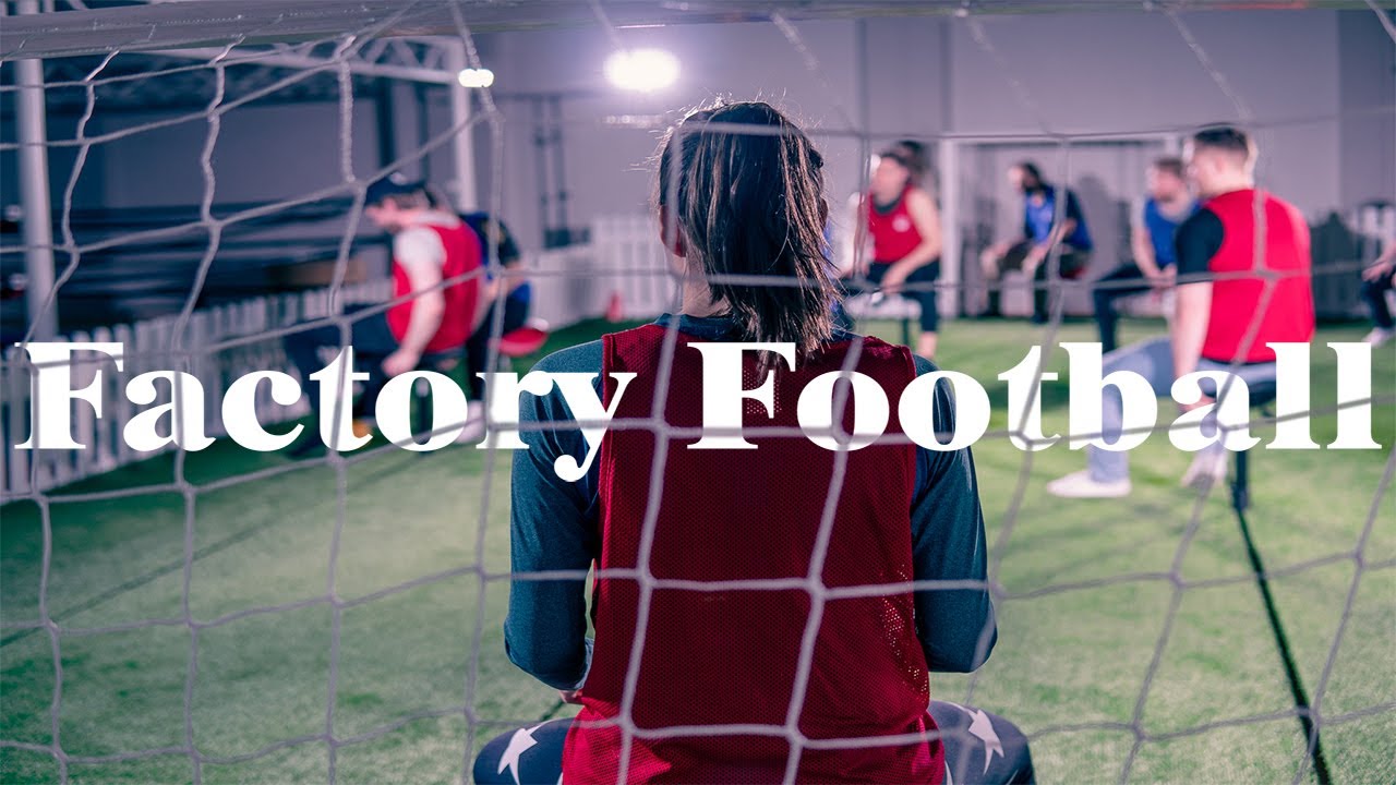 Factory Football - Iloinen urheilutapahtuma omalle ryhmälle. - YouTube