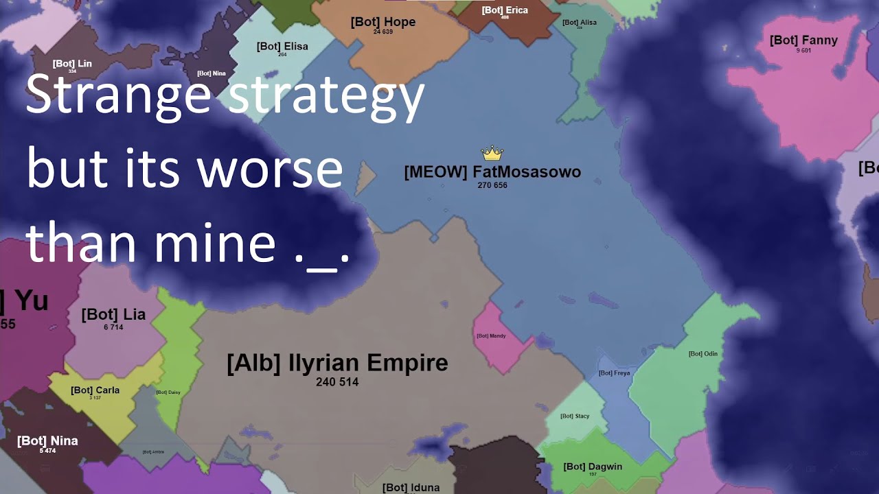 Countering a strange strategy (Territorial.io 1v1) - YouTube