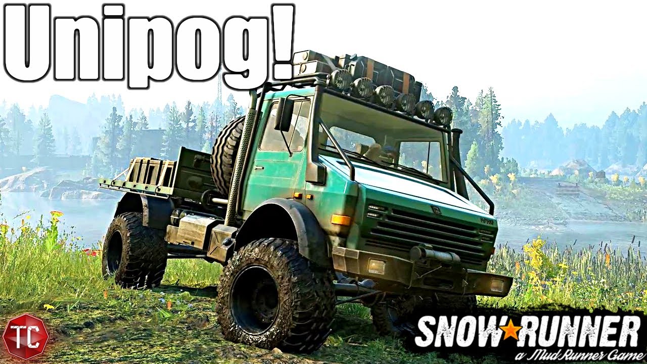 SnowRunner: THE UNIPOG! NEW Console Mod - YouTube