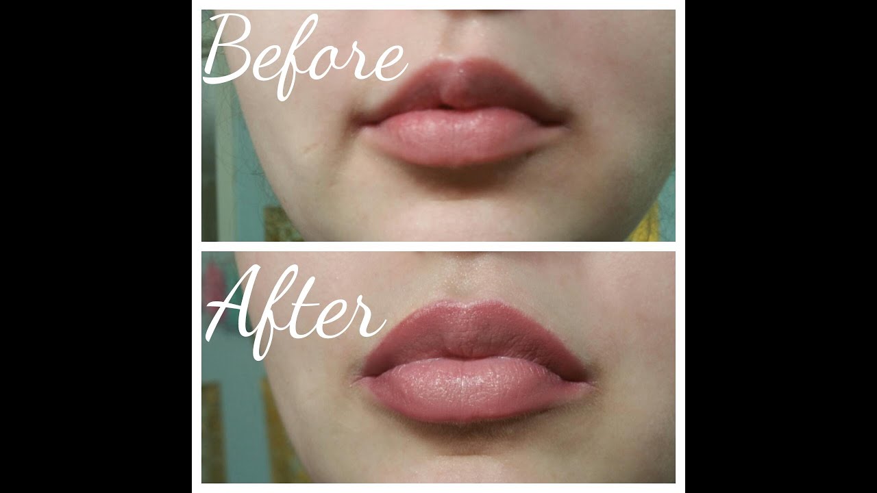 Full Lips WITHOUT Over Lining! *All Drugstore Products* - YouTube