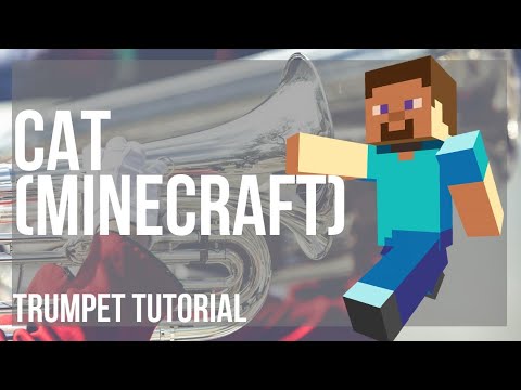 How to play Cat (Minecraft) by C418 on Trumpet (Tutorial) - YouTube
