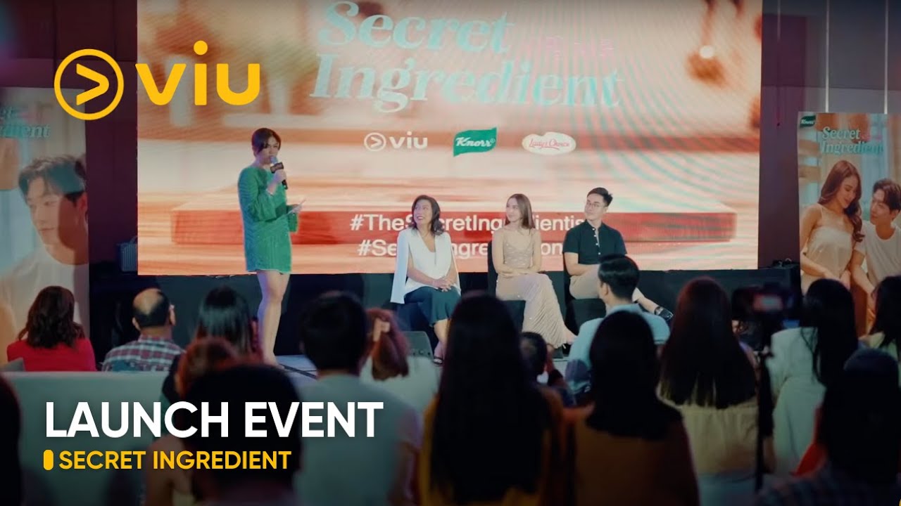 Secret Ingredient Launch Event Highlights 🫶 | Viu Philippines - YouTube