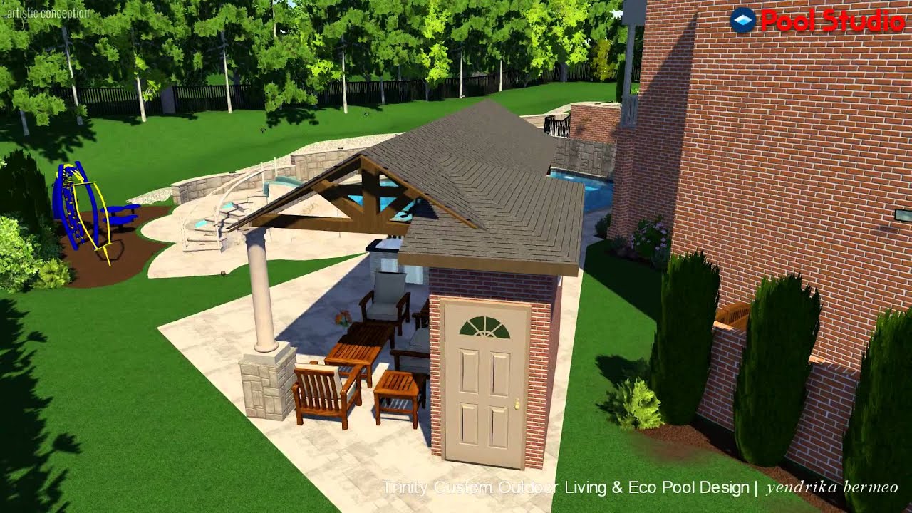 River Club - Pool Studio - 3D Swimming Pool Design Software - YouTube
